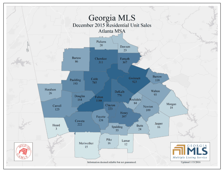 Atlanta's Top Selling Counties | Diamond Realty Brokers